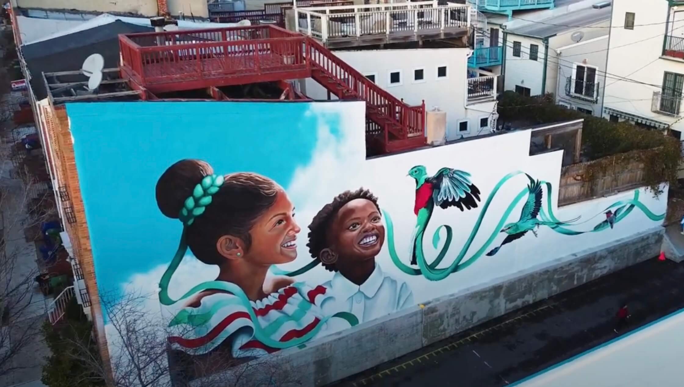 New Wolfe Street Mural Celebrates Community Roots